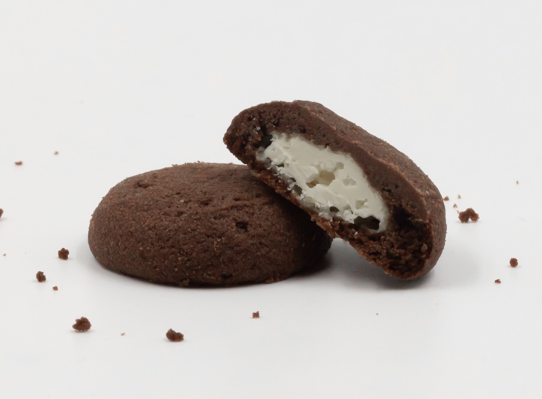 Cocoa filled biscuit with vanilla flavor cream - Proteas Bars